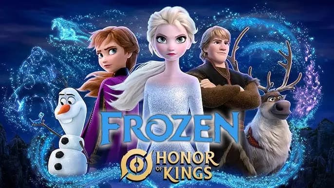 Resale Skin Frozen Honor of Kings: Lady Zhen sebagai Elsa dan Shi ...